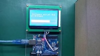 Arduino 驱动12864 IIC接口LCD液晶屏 带字库及UI界面存储