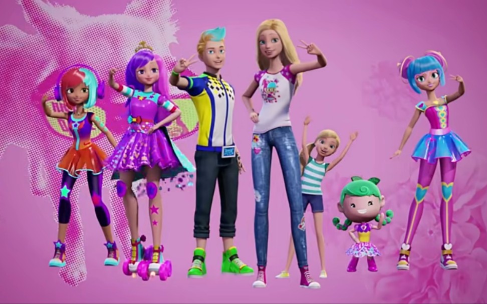 【芭比花絮】芭比之电玩英雄珍贵被剪花絮 NG爆笑片段 Barbie: ...