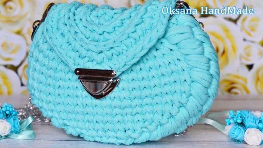 「钩针教程」钩针编织的经典款手提包