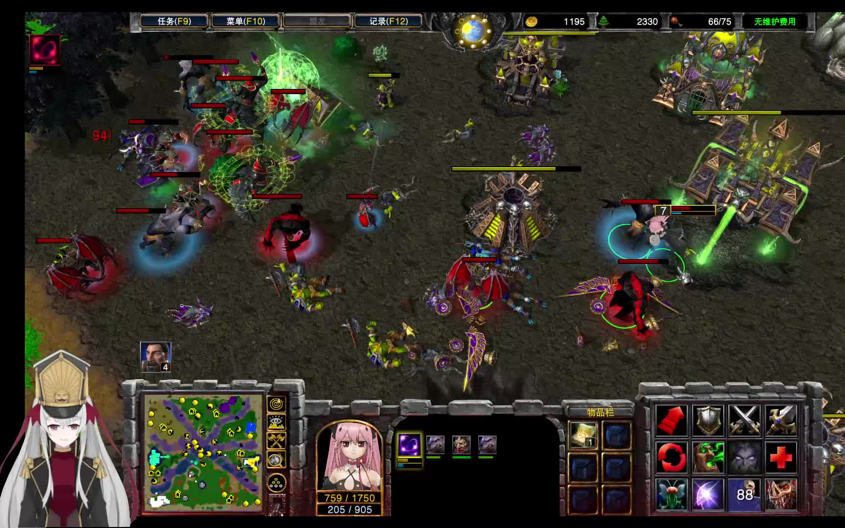 魔兽争霸3特殊多种族地图新世纪联盟---血月联军(血族与狼族,吸血鬼与...