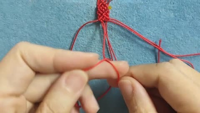 编绳教程 绳结 爱生活爱编织 纯手工编绳 编织教程