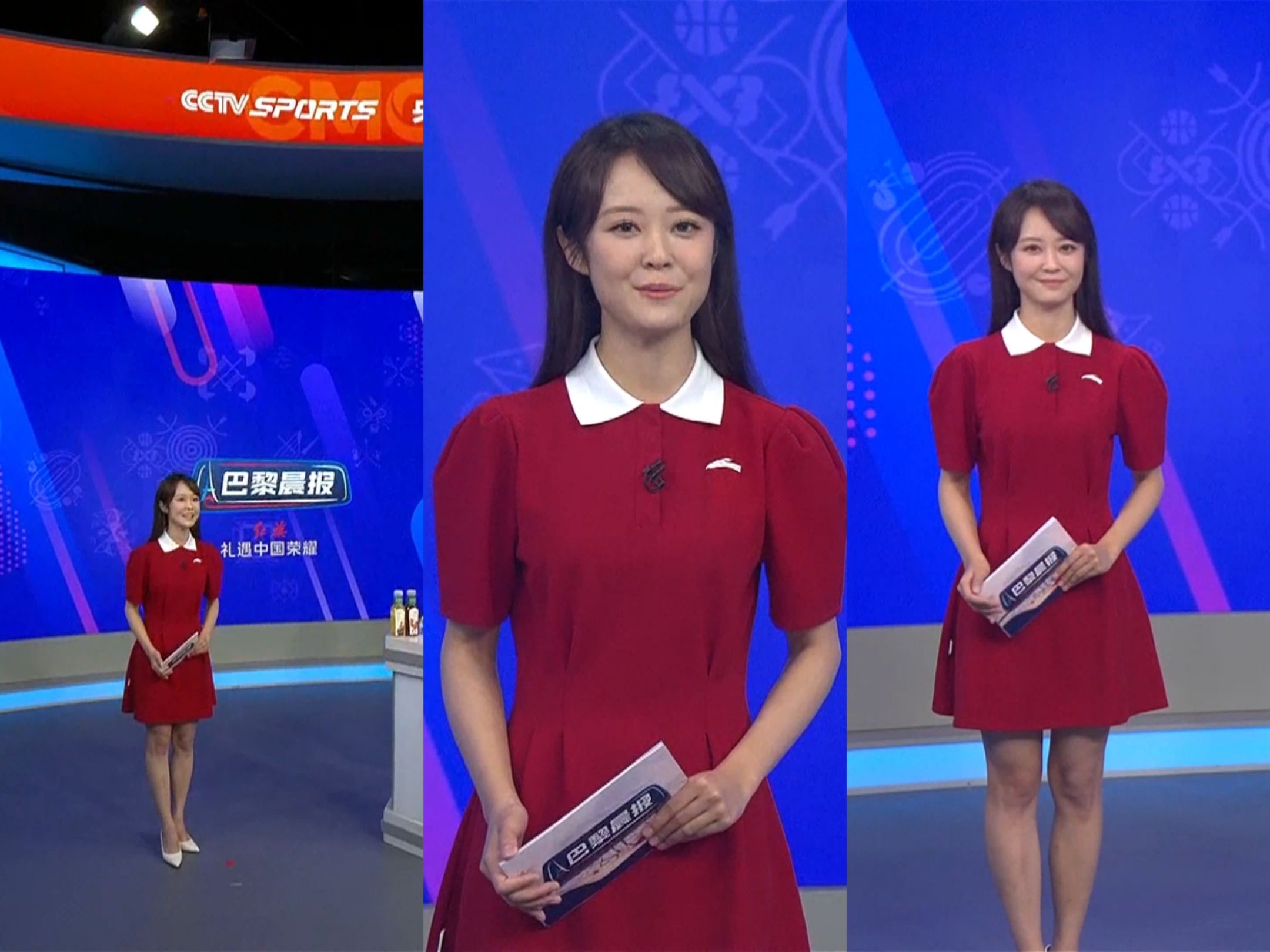 【张玉洁】CCTV5《巴黎晨报》20240805出镜cut