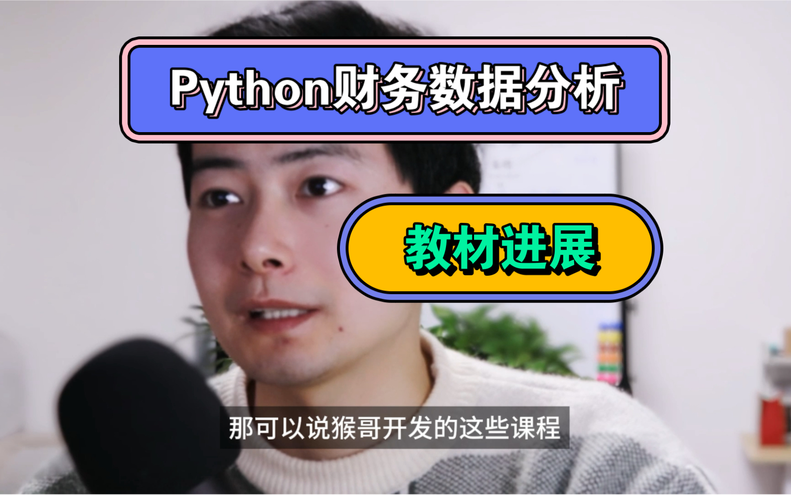 Python财务数据分析教材进展