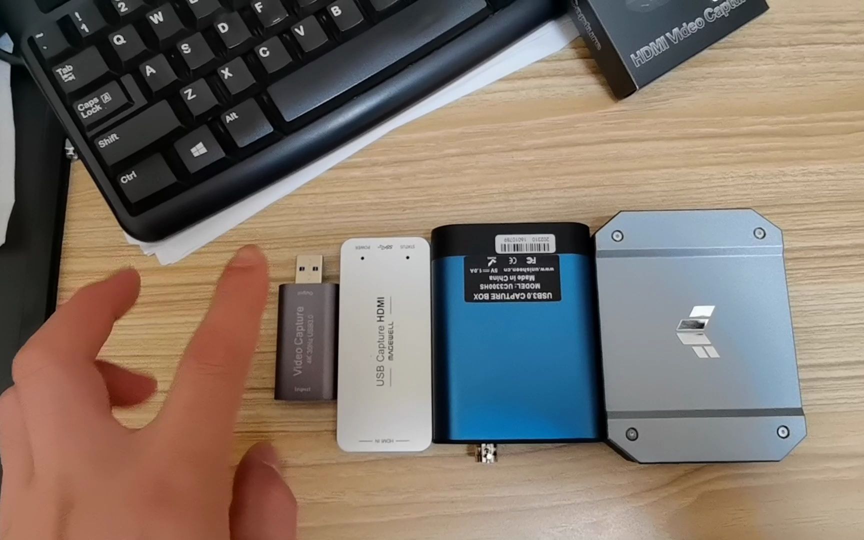 MS2130采集卡 华硕采集卡 美乐威采集卡 横向对比测试视频