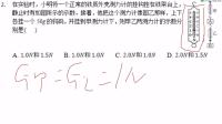 弹簧测力计读数