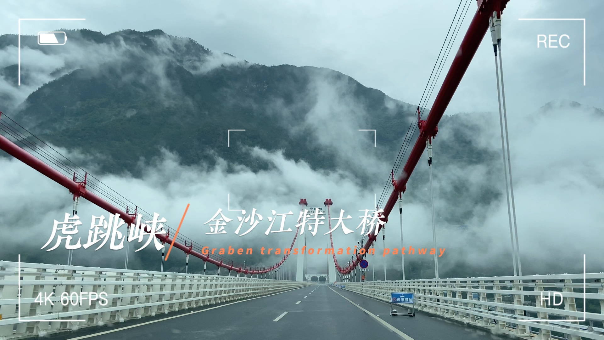 穿越时空,虎跳峡金沙江特大桥飞跨玉龙哈巴两雪山,天堑变通途! #最美...