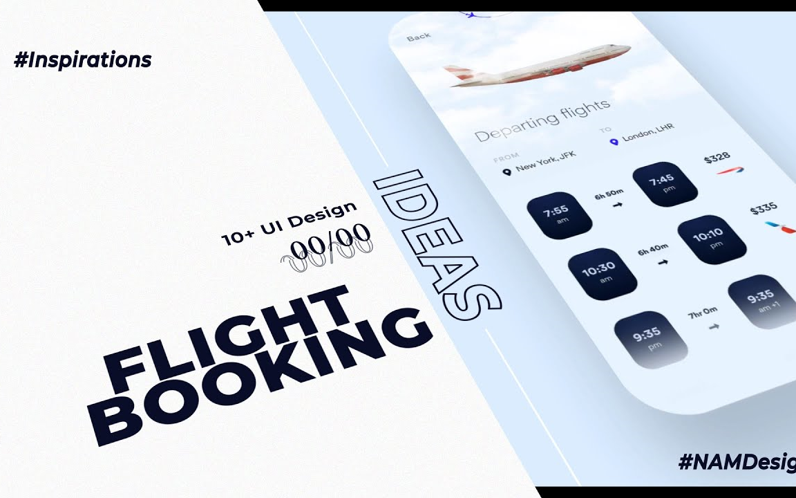 【设计灵感】10个不容错过的飞行APP设计~