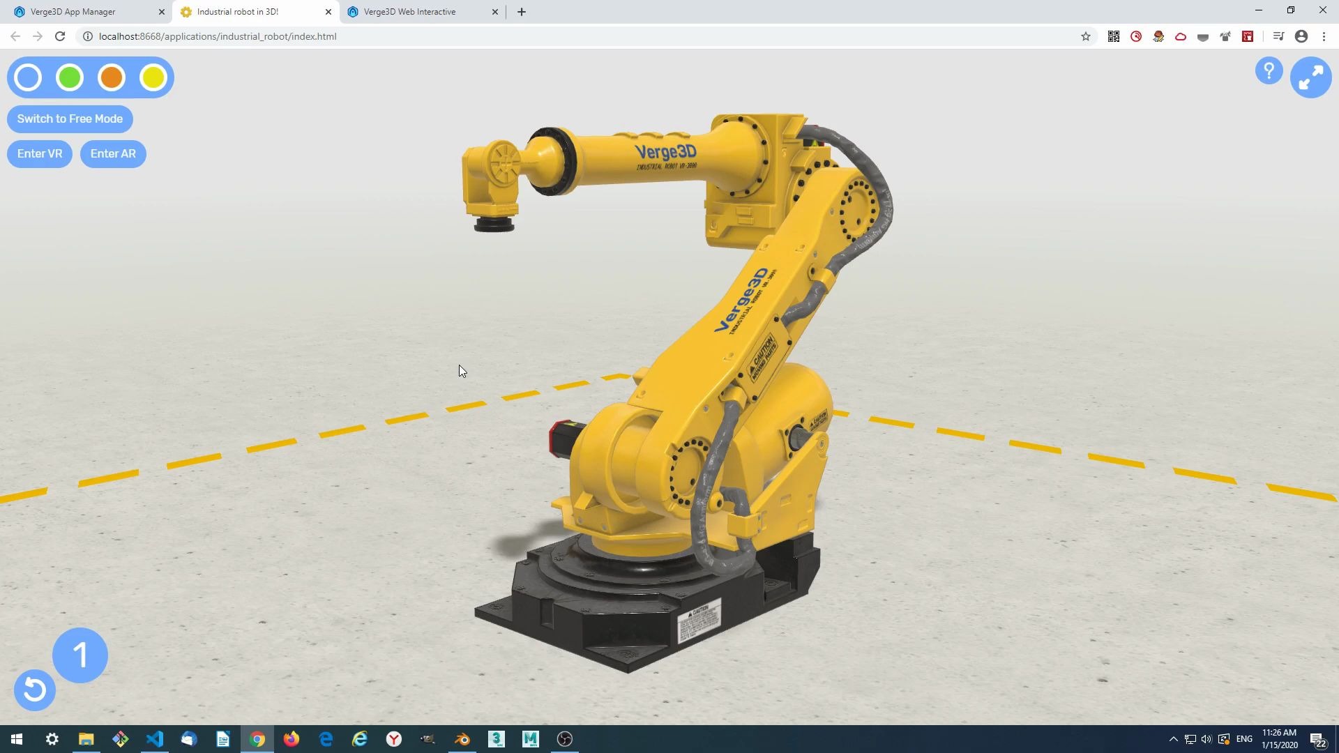 「教程」为网页3D应用制作基于HTML的用户界面