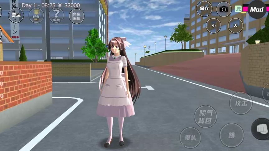 玩了一年的樱花校园模拟器还没有发现警察局,有一张地图ߘ