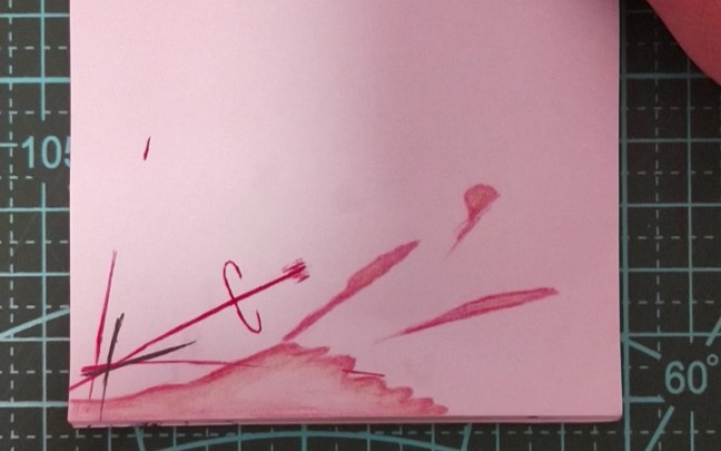 【手翻画】原创纸上动画