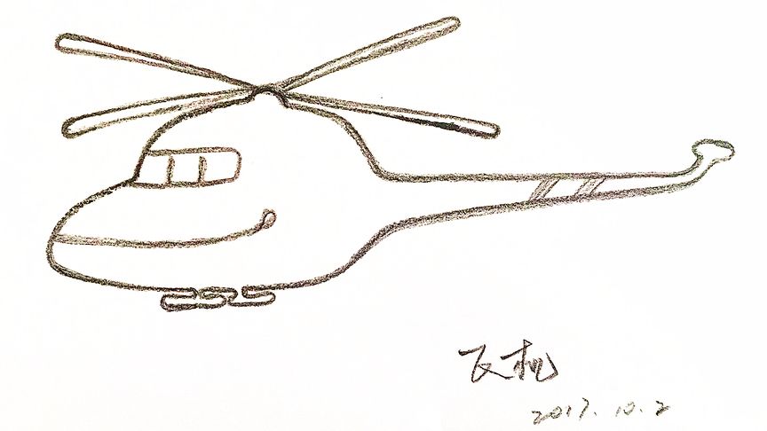 育儿简笔画:如何用3笔画飞机?