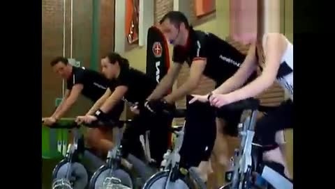 健身房动感单车练习视频