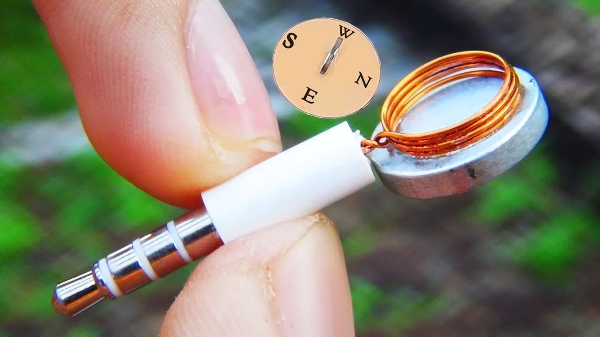 教你把硬币变成指南针,这招很实用,一定要收藏起来