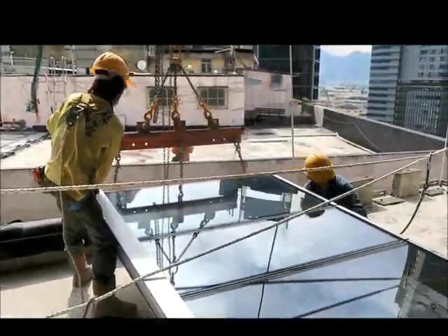 台湾单元式幕墙安装视频