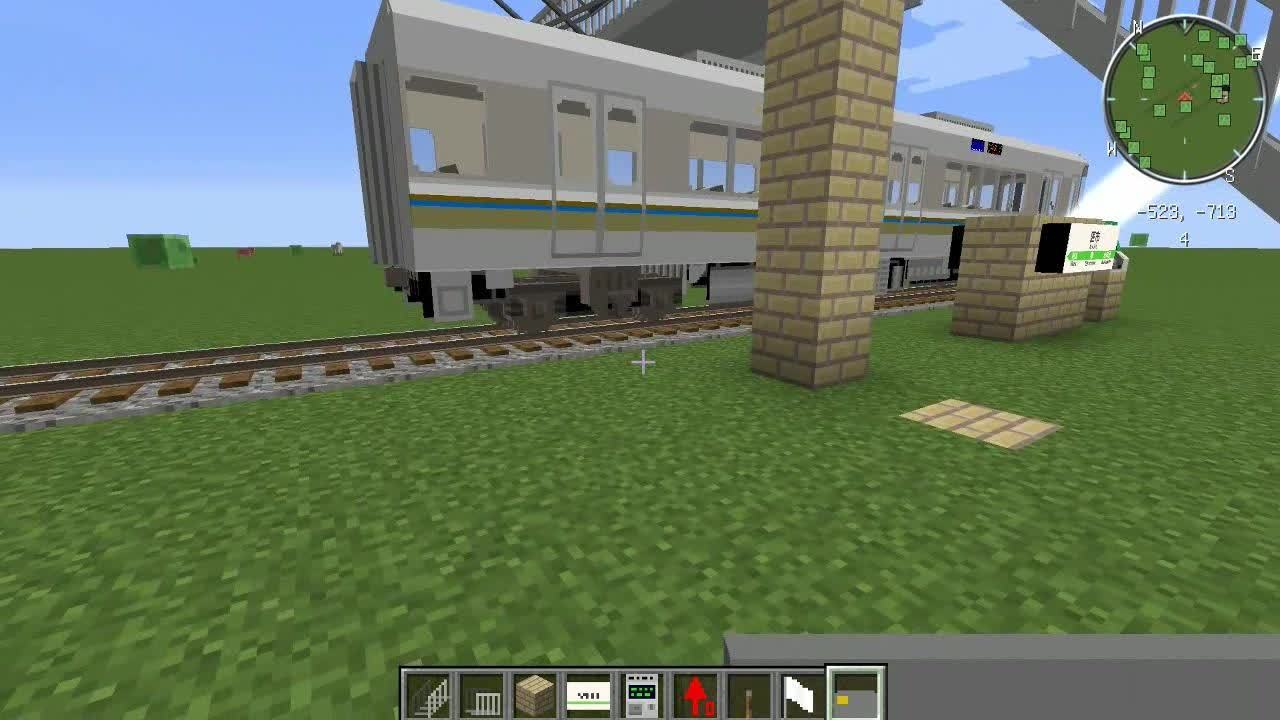 我的世界│简易地铁车站介绍