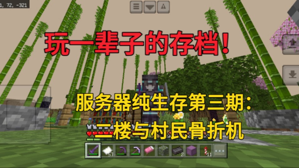 ☆【服务器纯生存3】我觉得可以玩一辈子的存档☆_我的世界