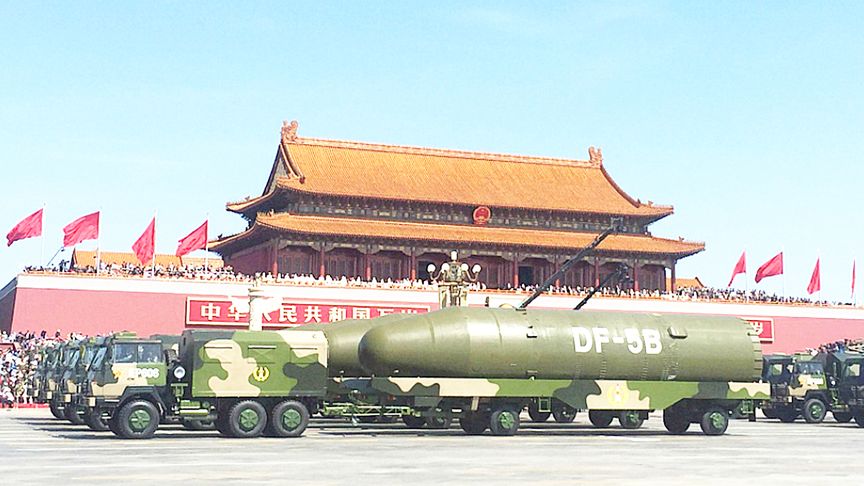 厉害!中国一款远距离射程弹道导弹,最大射程达15000公里!