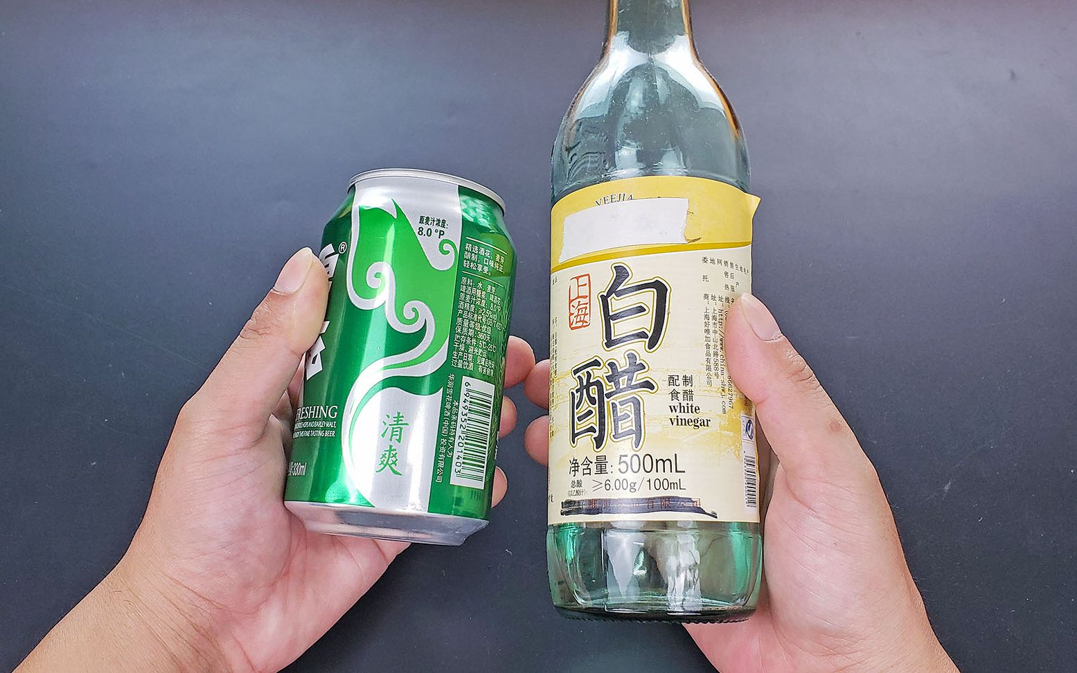 啤酒和白醋混一起,作用真是厉害,搞定了男女人大烦恼,立马学学