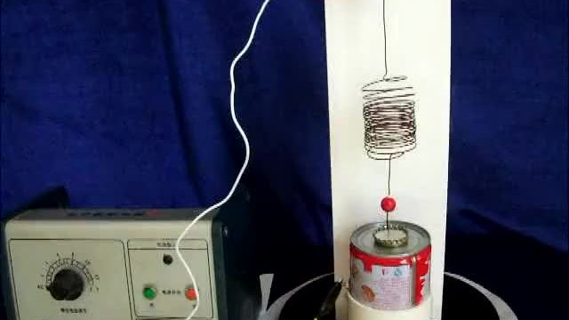 珍贵视频一一通电环形导线实验