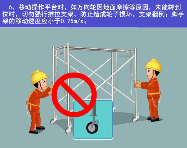 安全生产标准化之悬挑脚手架搭设安全标准化视频