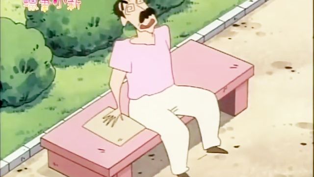 蜡笔小新:画家画完了一个系列,自卖自夸,打电话给交稿方