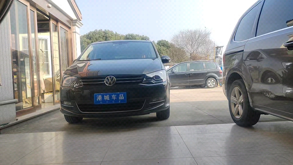 大众夏朗升级大灯
