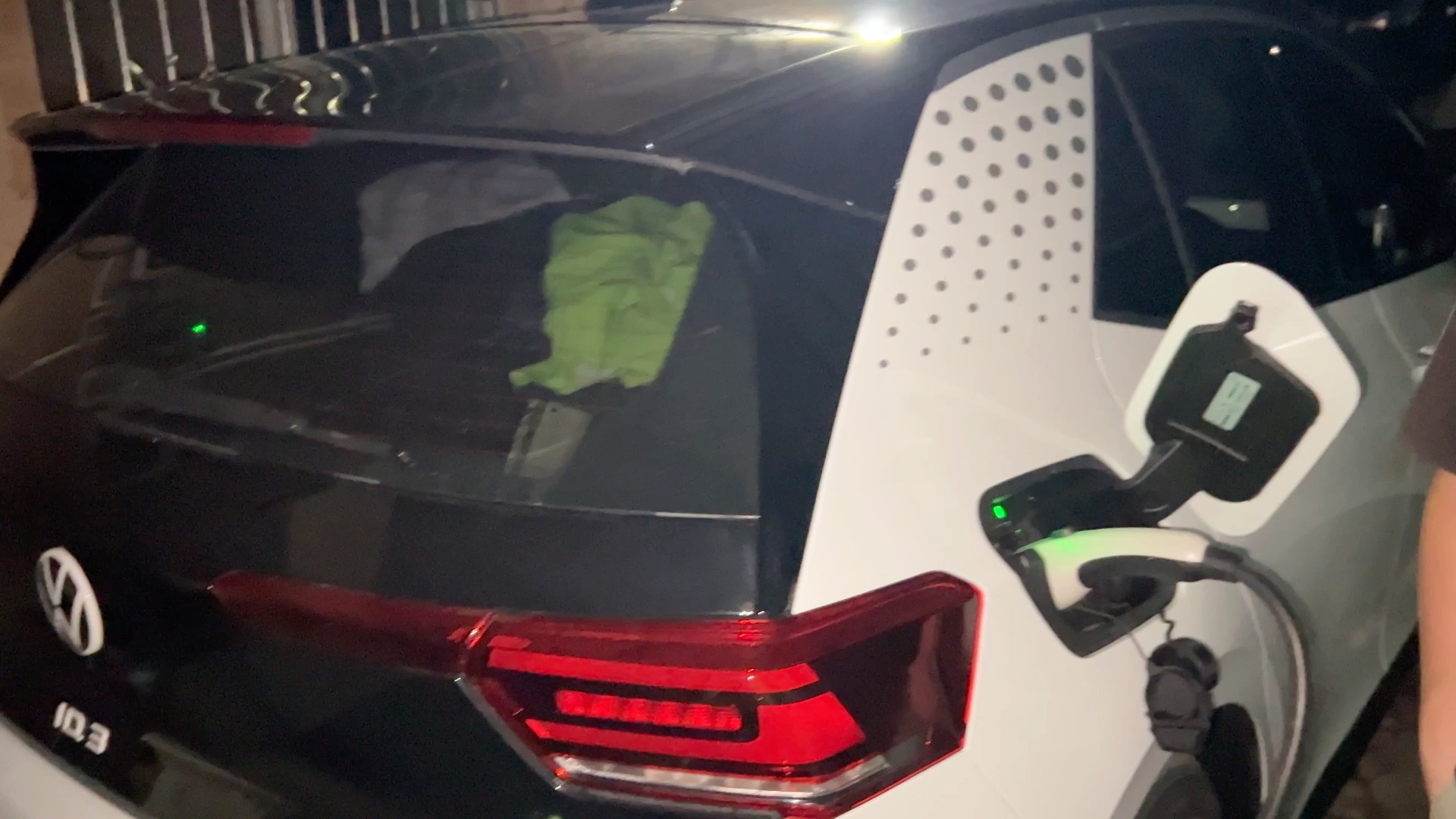 大众ID3第一次慢充电记录