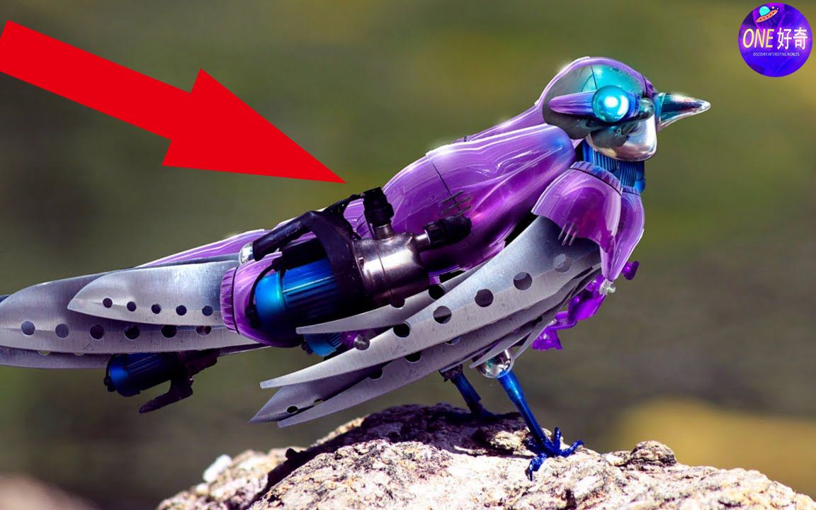 5个神奇的机器仿生动物,机械鸟真的会飞