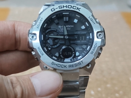 Casio GST B400D卡西欧钢铁之心钢表带调整分享