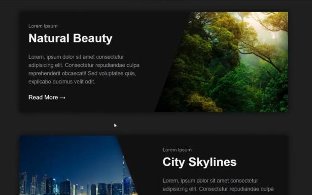 【CSS精美设计 图片卡组Card】顶级视觉 纯CSS+JS打造酷炫样式 ...