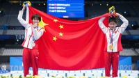 奥运战报 第217集 第33金!全红婵三跳满分夺冠 10米台中国包揽金银