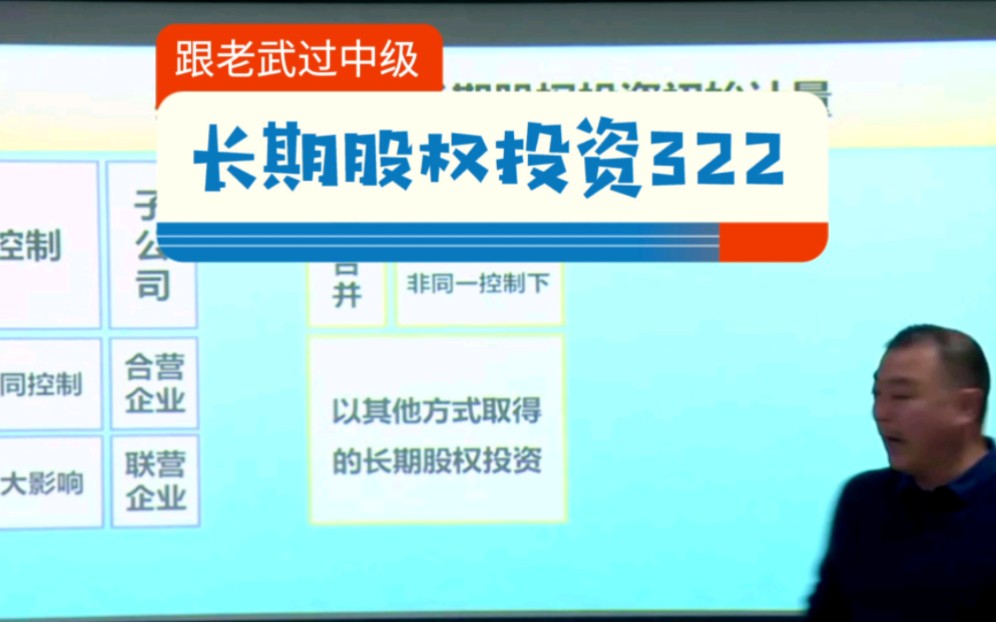 长期股权投资322