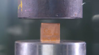 液压机硬度测试!测试4种金属,看哪一种比较坚硬