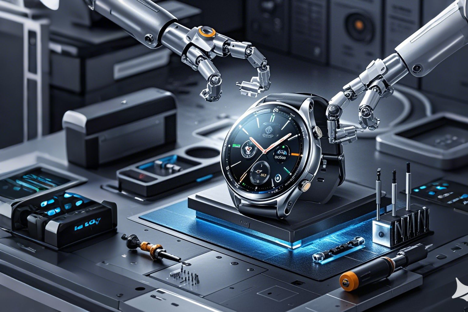 华为荣耀智能手表魔法一代watch magic换电池