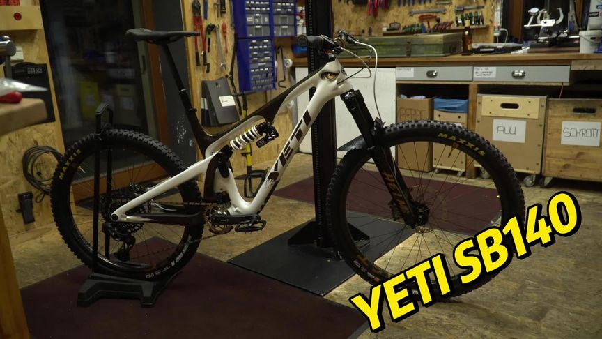 仅此一辆!定制涂装版YETI SB140山地软尾自行车,梦想装车系列