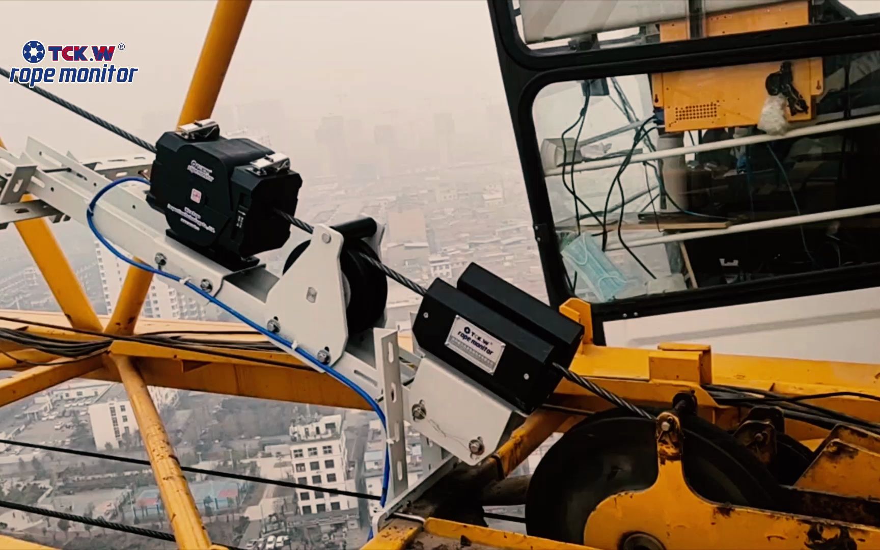 塔吊钢丝绳智慧监测装备