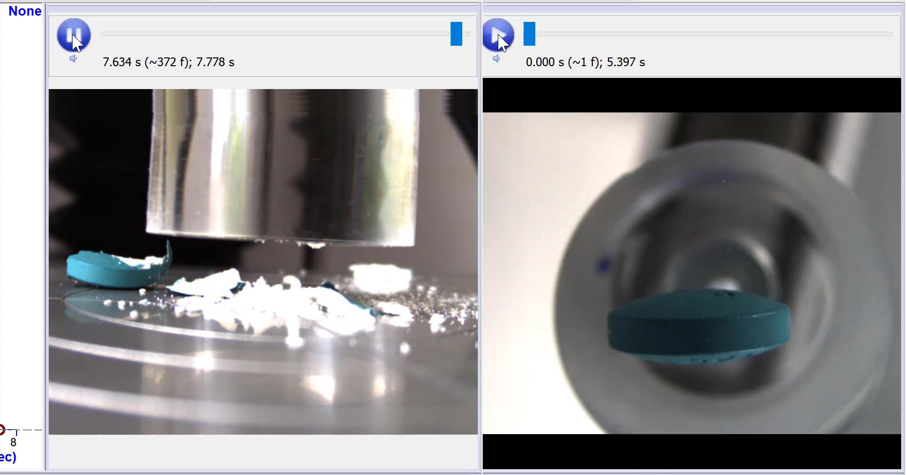 超技仪器 SMS质构仪-药片的硬度测试