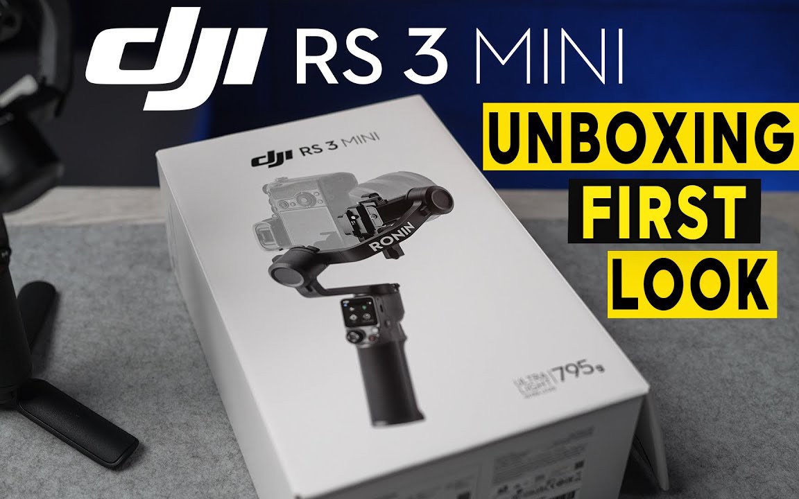 大疆RS3 Mini 微单稳定器上手测评|只要1999元的微单相机稳定器,到底...