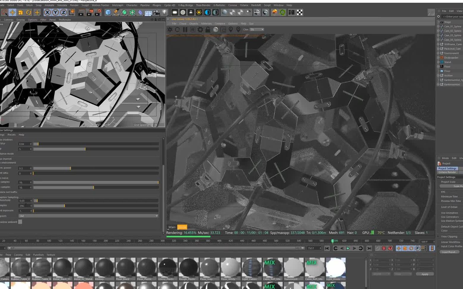 【中文字幕】银翼大神C4D/OC渲染器高阶技巧