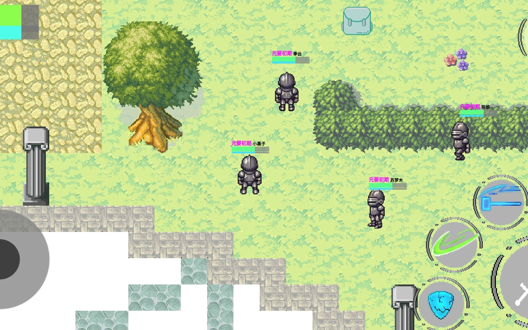 大一学生自学开发修仙大逃杀夺旗种族战争爬塔多人游戏