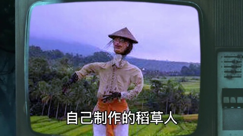 搞笑诡故事:日本稻田里扭来扭去的东西,是稻草人吗?