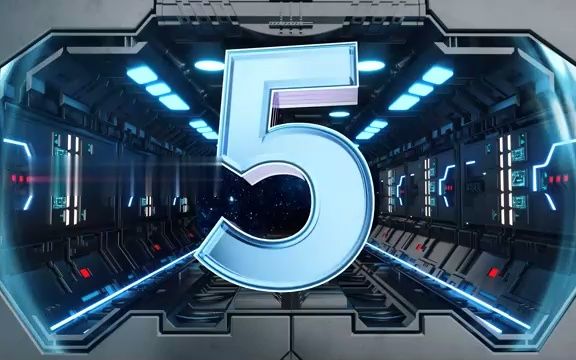 平面屏全息裸眼3D倒计时开场震撼视频