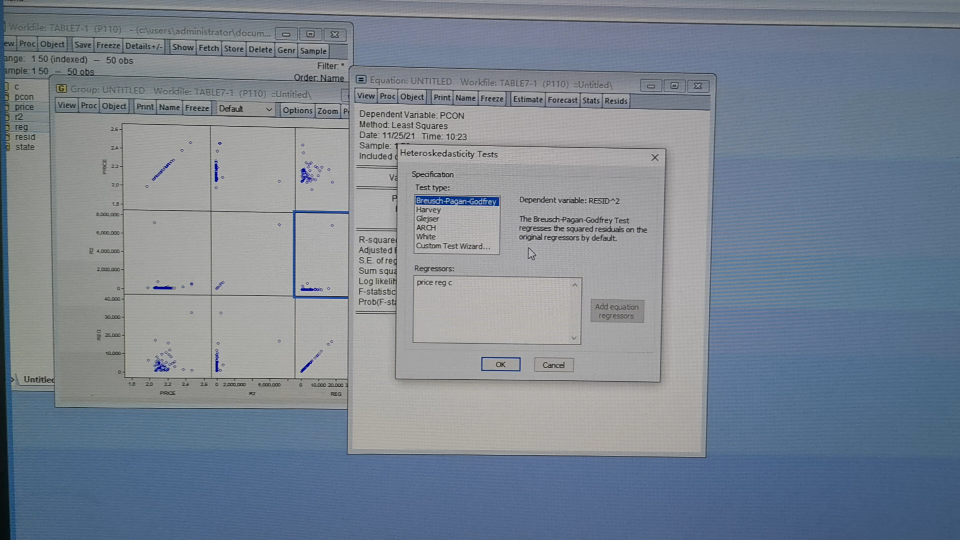 计量经济学12 BP检验