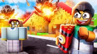 Roblox乐高小游戏第六季 第936集 ROBLOX混乱故事模拟器:核弹轰炸...