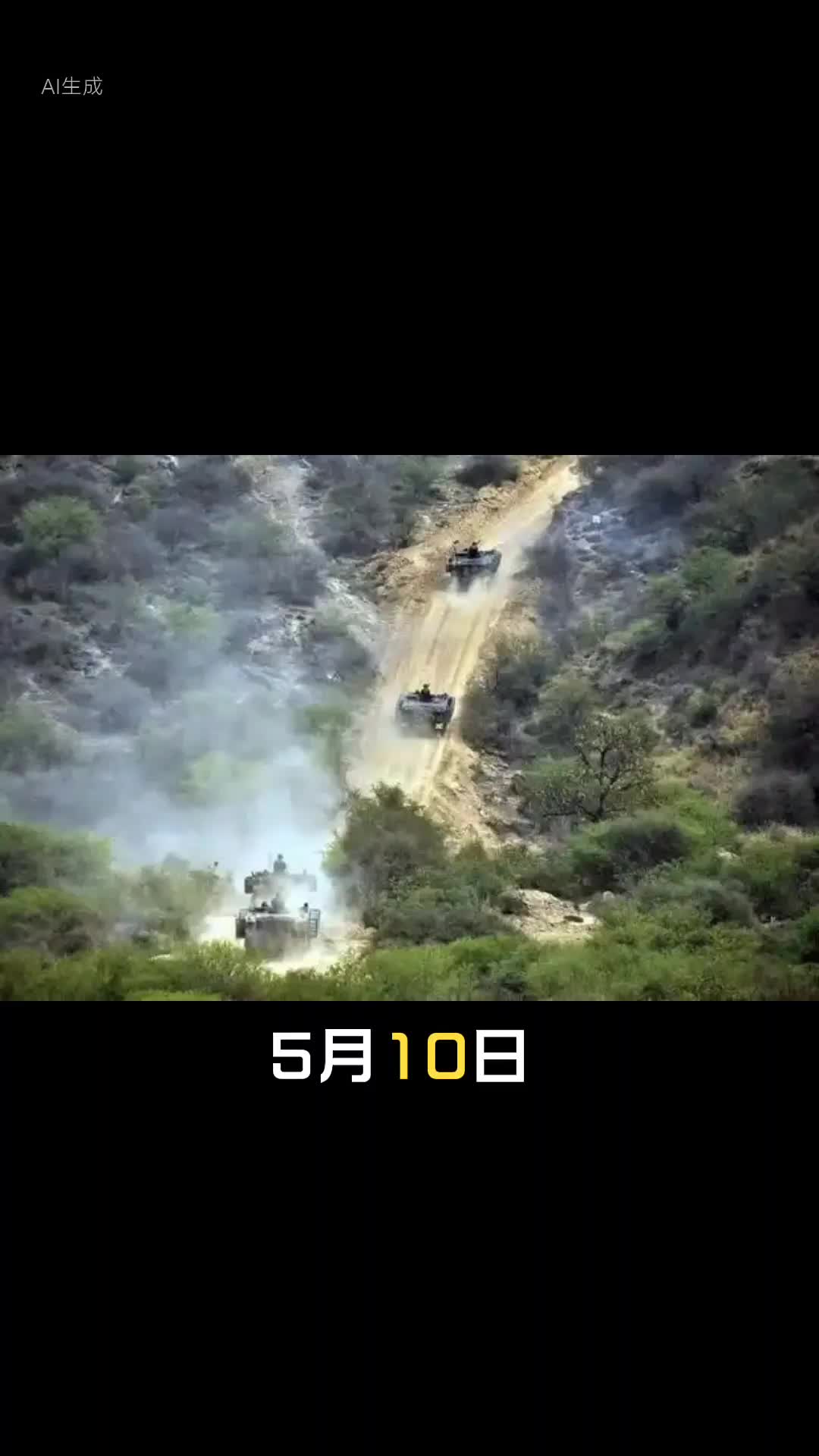 5月10日,巴基斯坦军方消息人士称,巴基斯坦空军战斗机正在对印度...