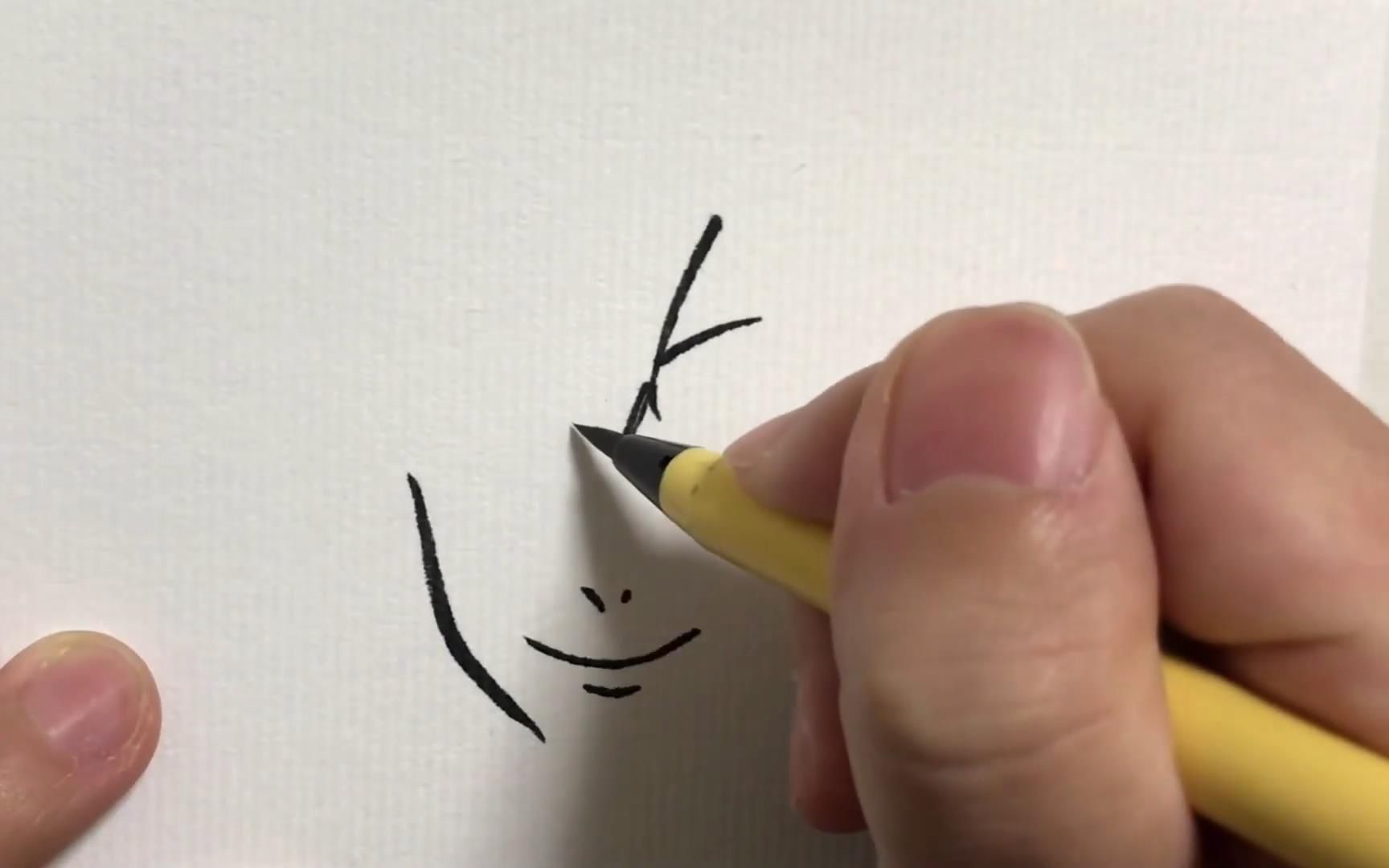 我在画画?其实我在写字哒!
