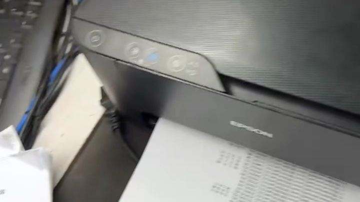 爱普生 L3118打印正常,但是双灯闪亮解决方法分享!