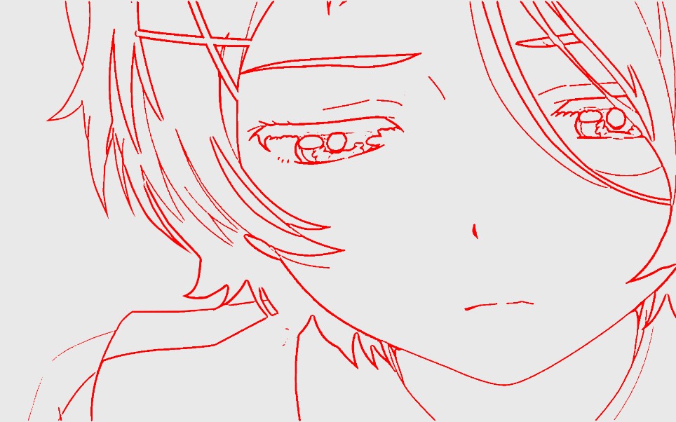 【AE教程】教你半分钟提取人物线稿