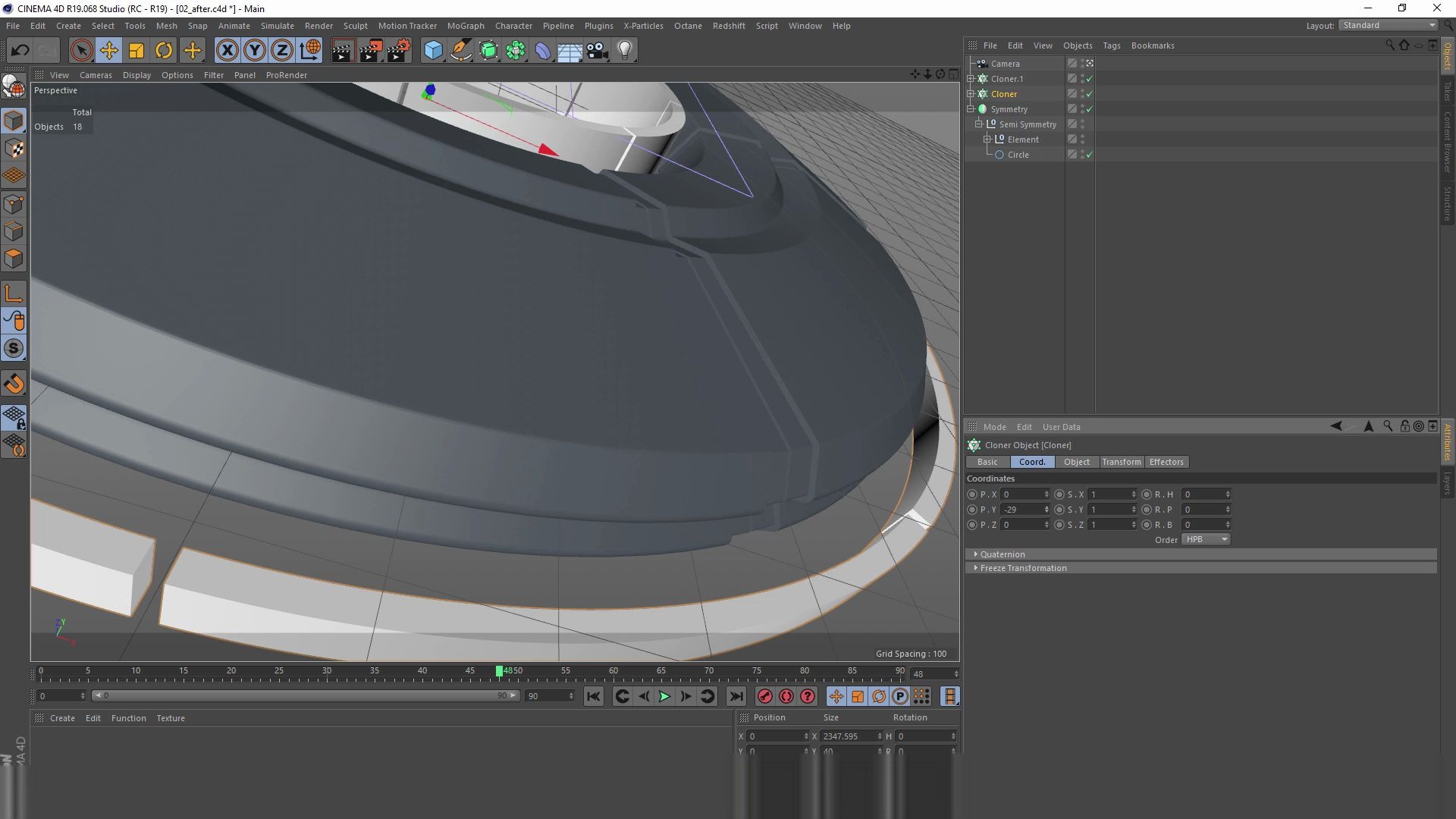 C4D建模渲染小教程