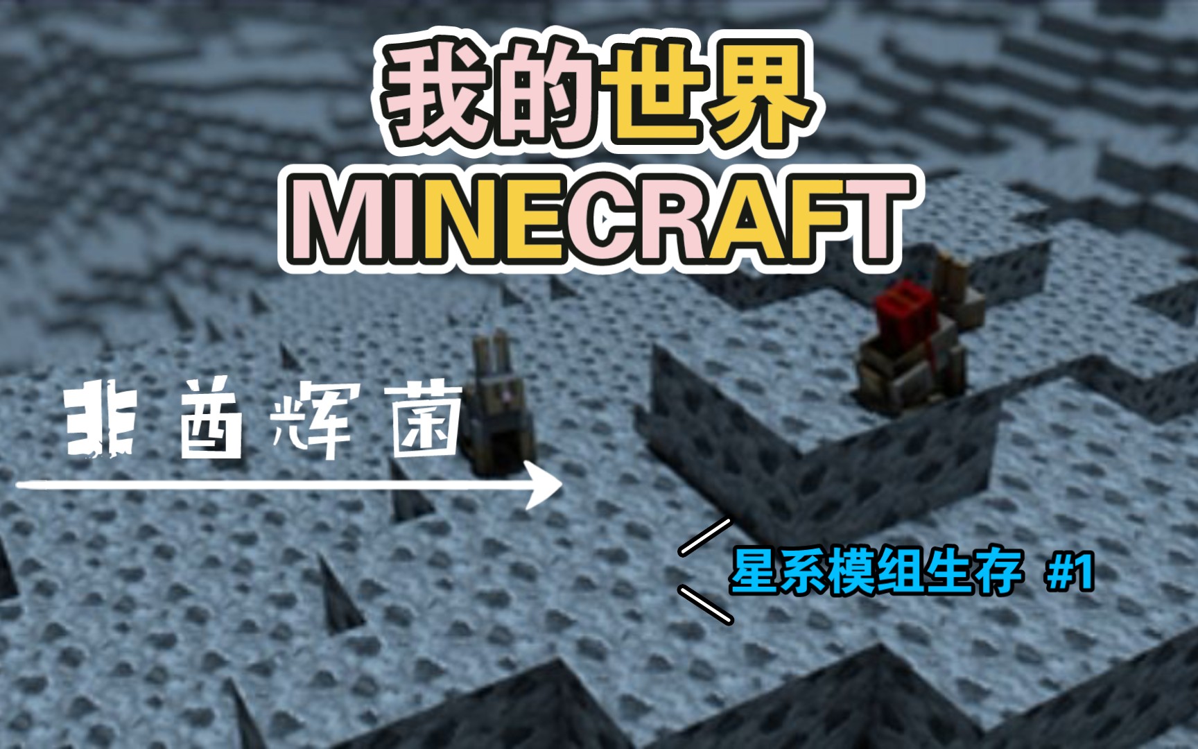 宇航员辉菌就位! 我的世界星系模组生存#1